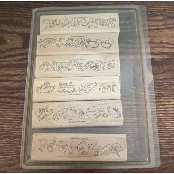 Stampin' Up! | Art | Vintage Stampin Up Rubber Stamps 998 Tall Long ...